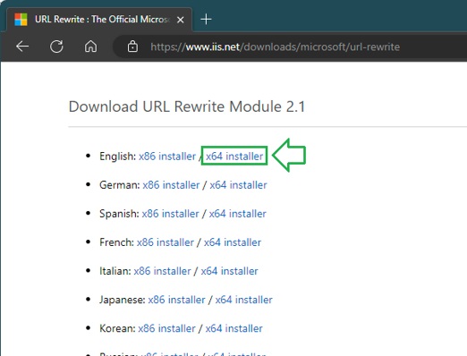 Preparing The Web Server Sps V3 Documentation 1186
